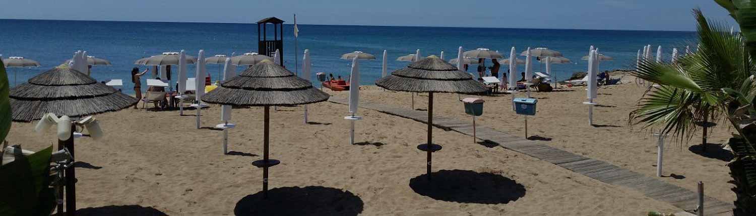 Lido Tayga beach Campomarino (Maruggio)